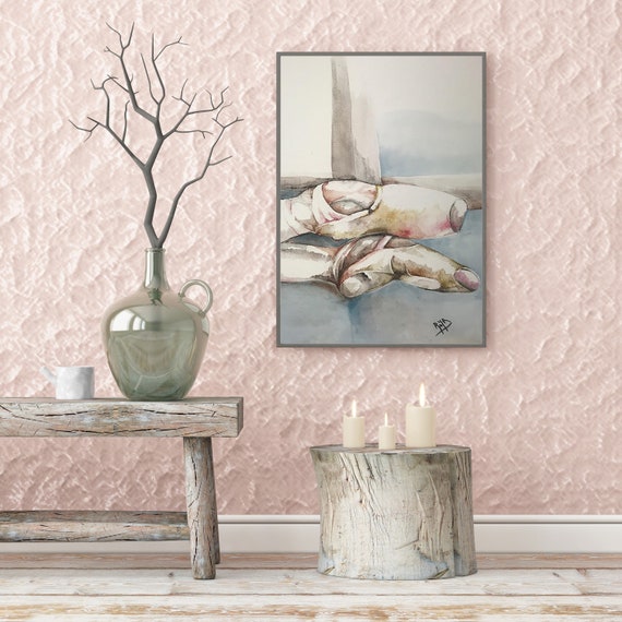 Ballet Shoes Print From Original serenity | Etsy