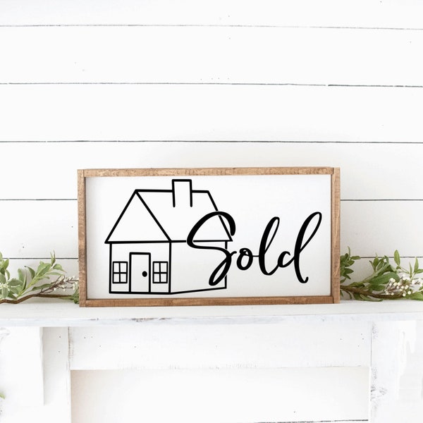 Sold Sign for Realtor - Etsy