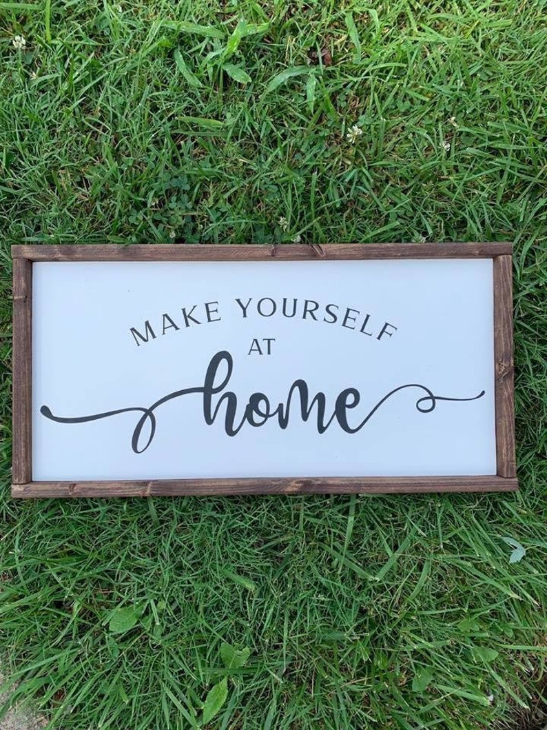 Make Yourself at Home Home Decor Housewarming Gift | Etsy