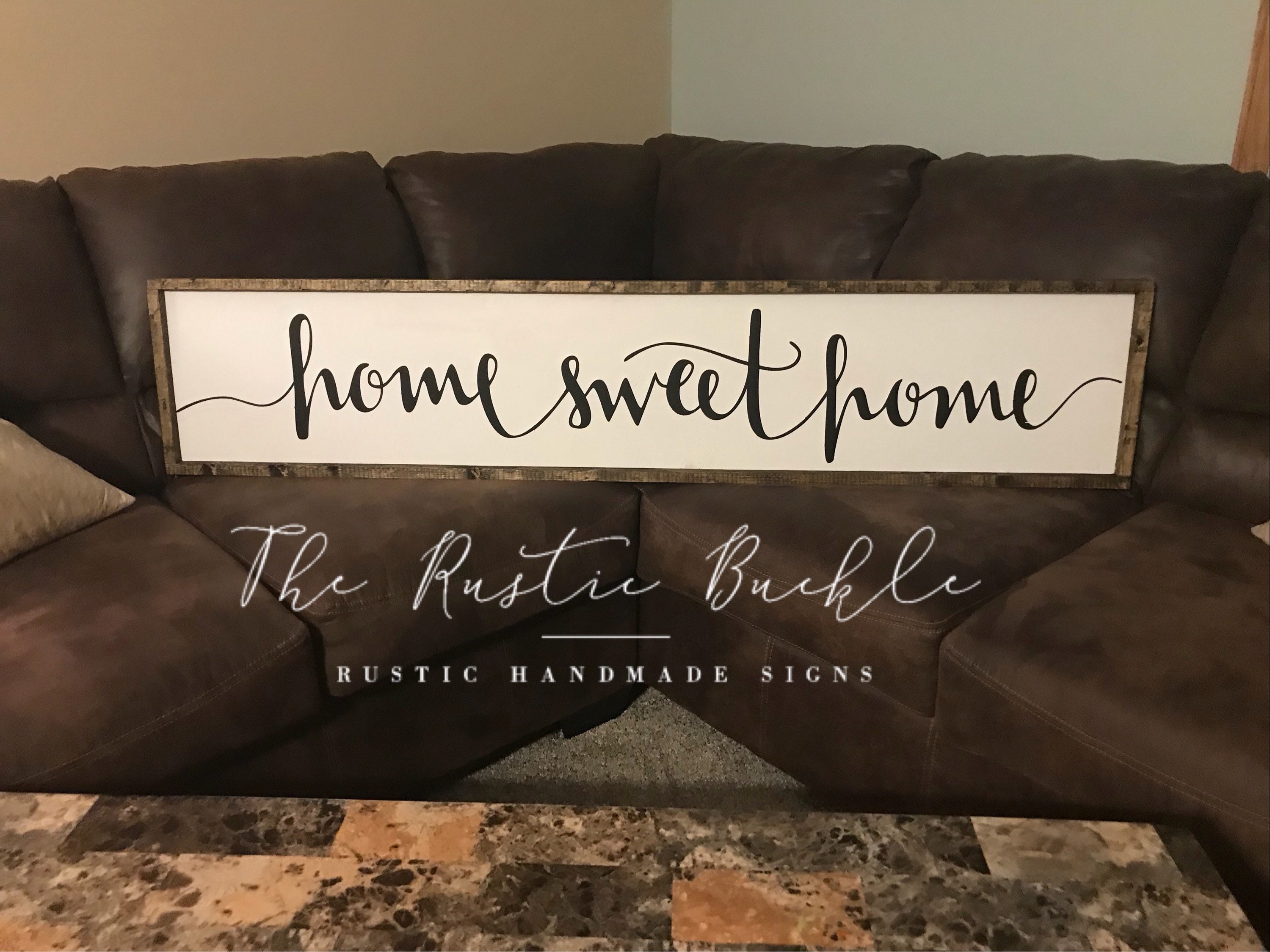 Home Sweet Home, Home Sweet Home Sign, Entryway Sign, Rustic Home Decor ...