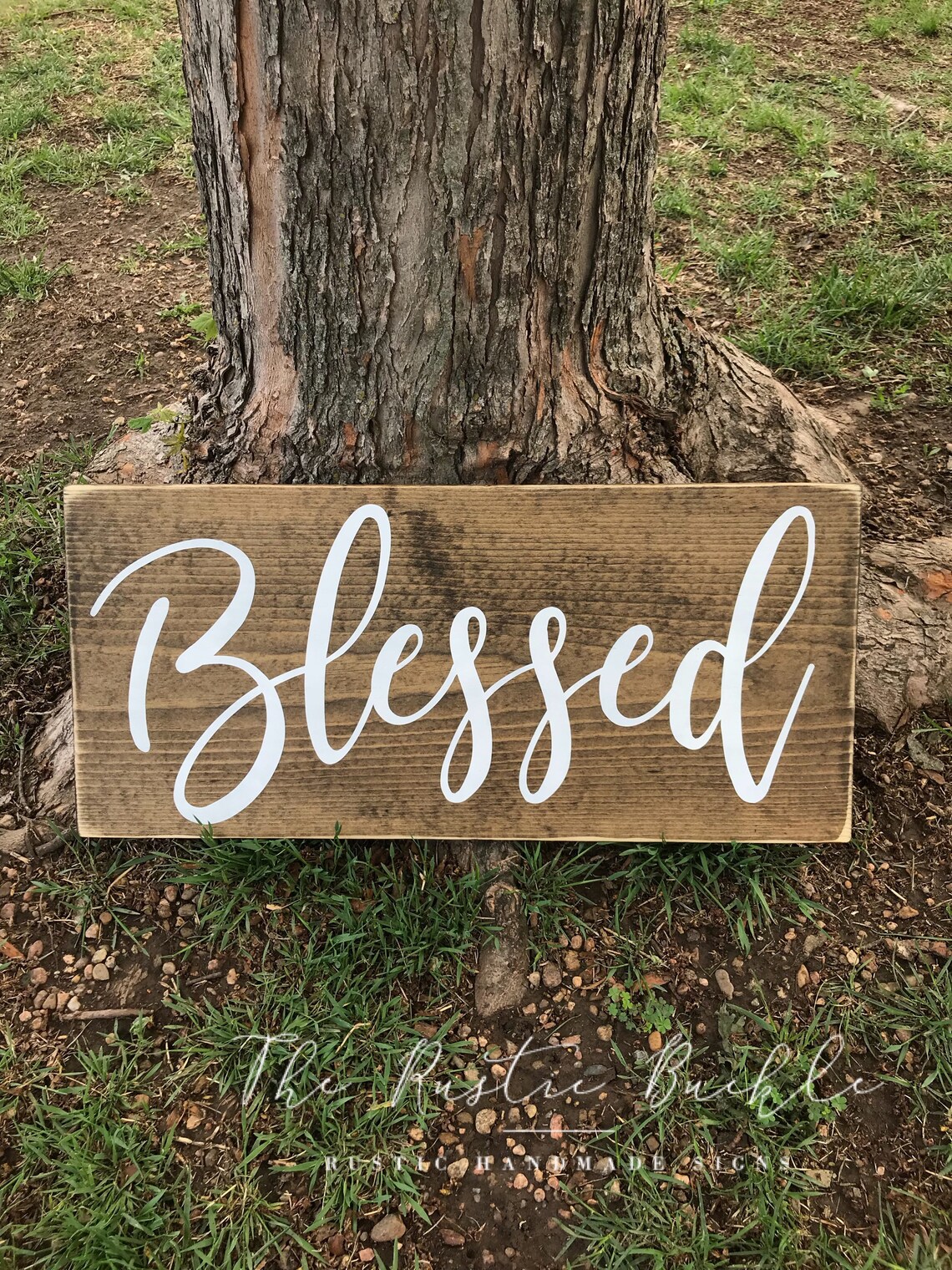 Blessed Sign Rustic Blessed Sign Farmhouse Style Rustic | Etsy