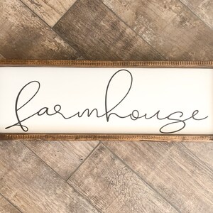Farmhouse Sign, Farmhouse Decor, Rustic Home Decor, Entryway Decor ...