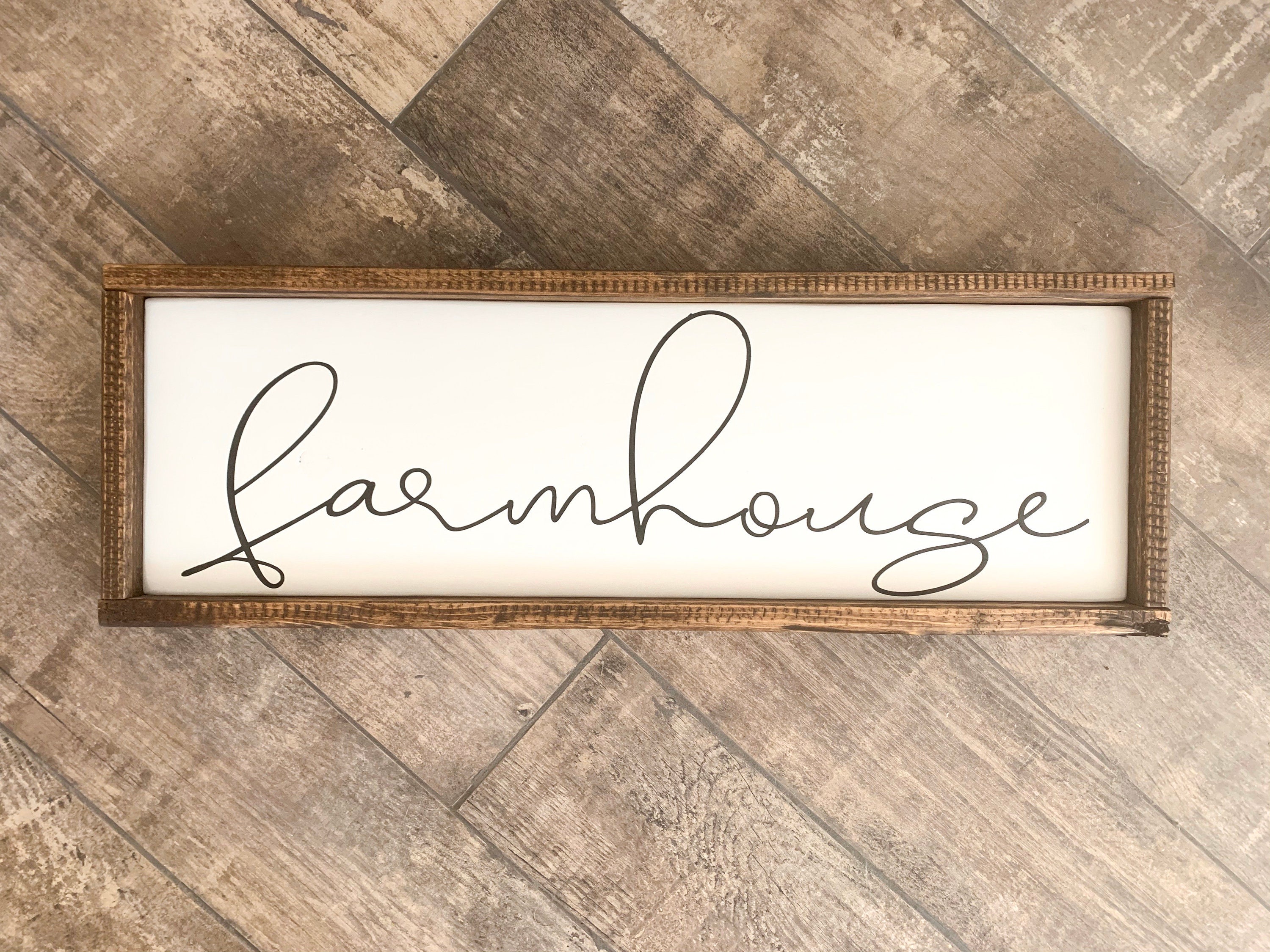 Farmhouse Sign Farmhouse Decor Rustic Home Decor Entryway - Etsy