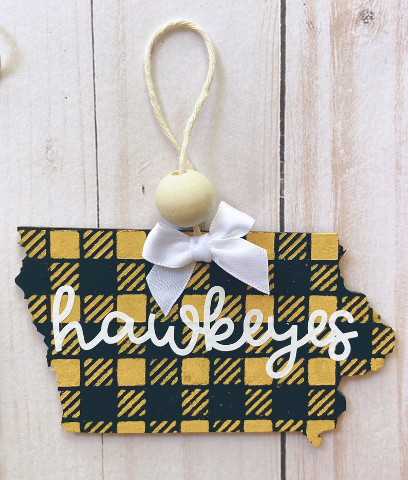 University of Iowa Hawkeyes Graduation College Hand-painted Ornament - Etsy
