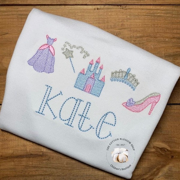 Princess Monogram - Etsy