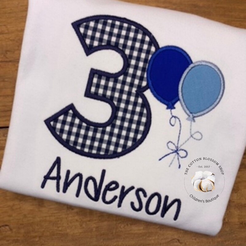3rd Birthday Shirt - Etsy