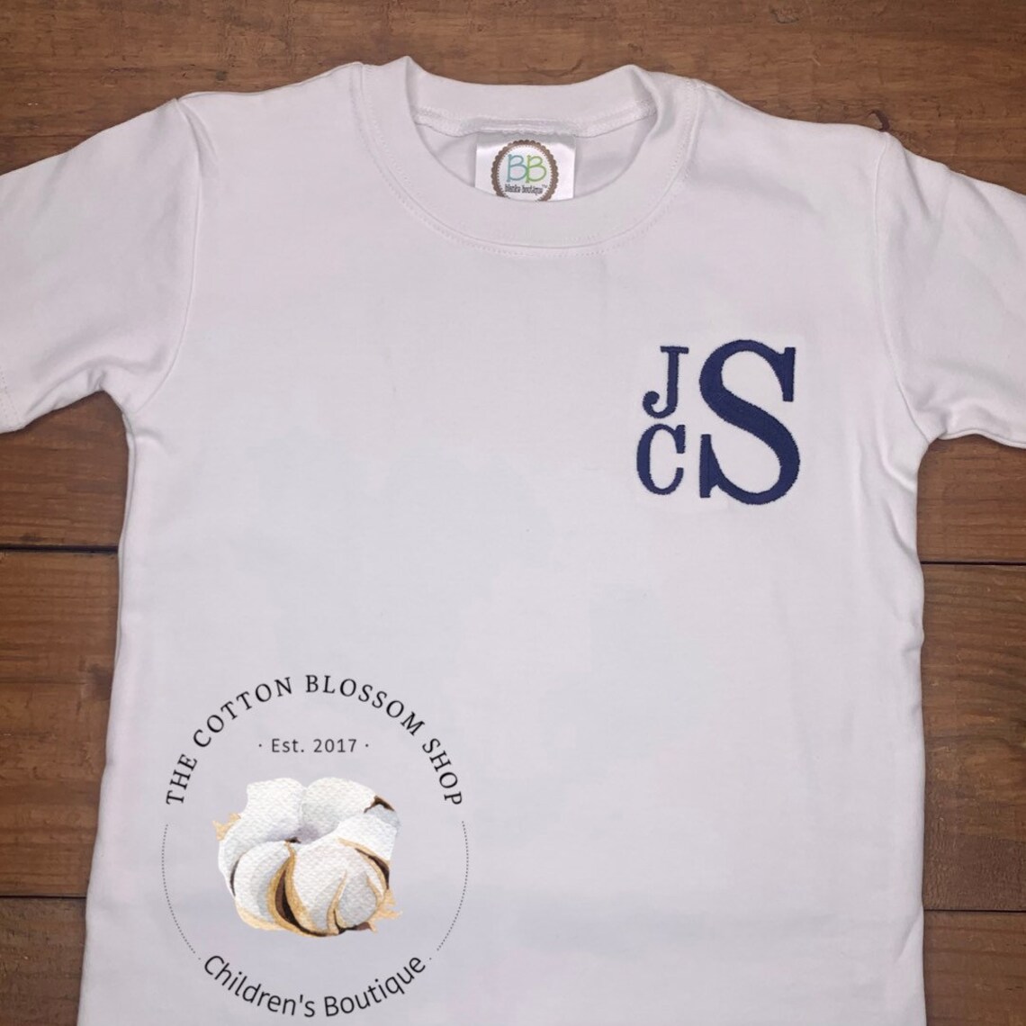 Boys Monogrammed Shirt, Personalized Shirt, Boys Stacked Monogram Shirt ...