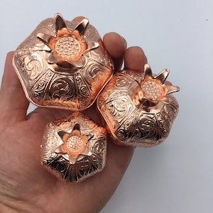 Rustic Pomegranate Wedding Favor Boxes - Unique Party Decorations ...