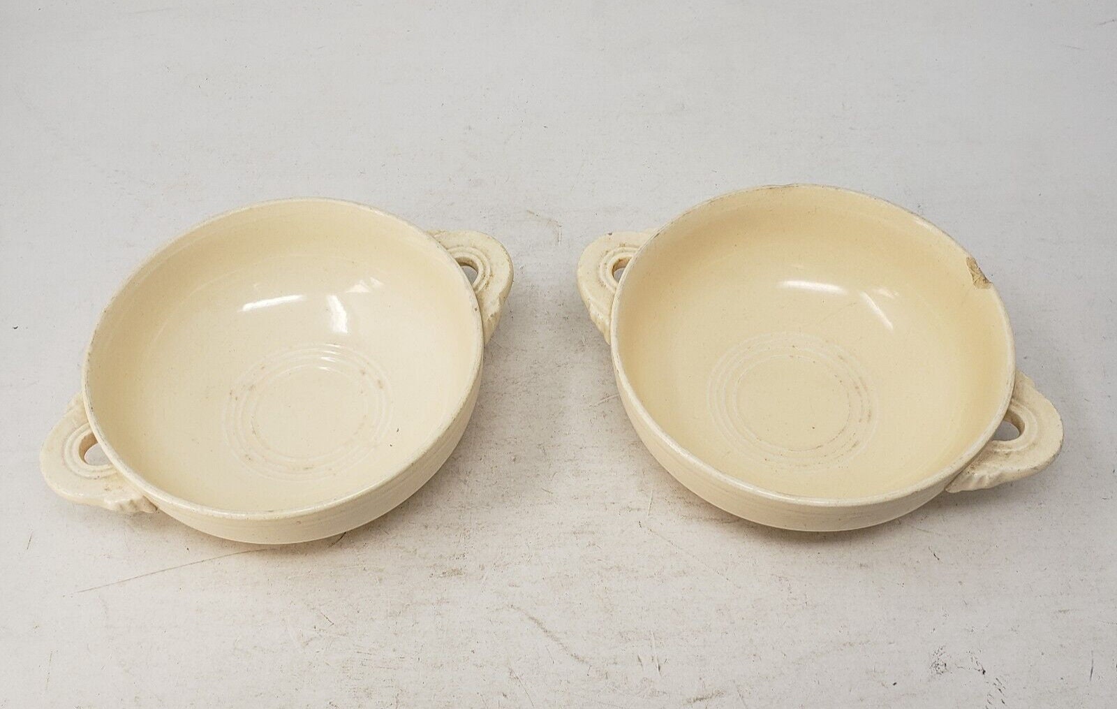 onlinestore selling Vintage Fiestaware Ivory Cream Soup Bowl Fiesta HLC ...
