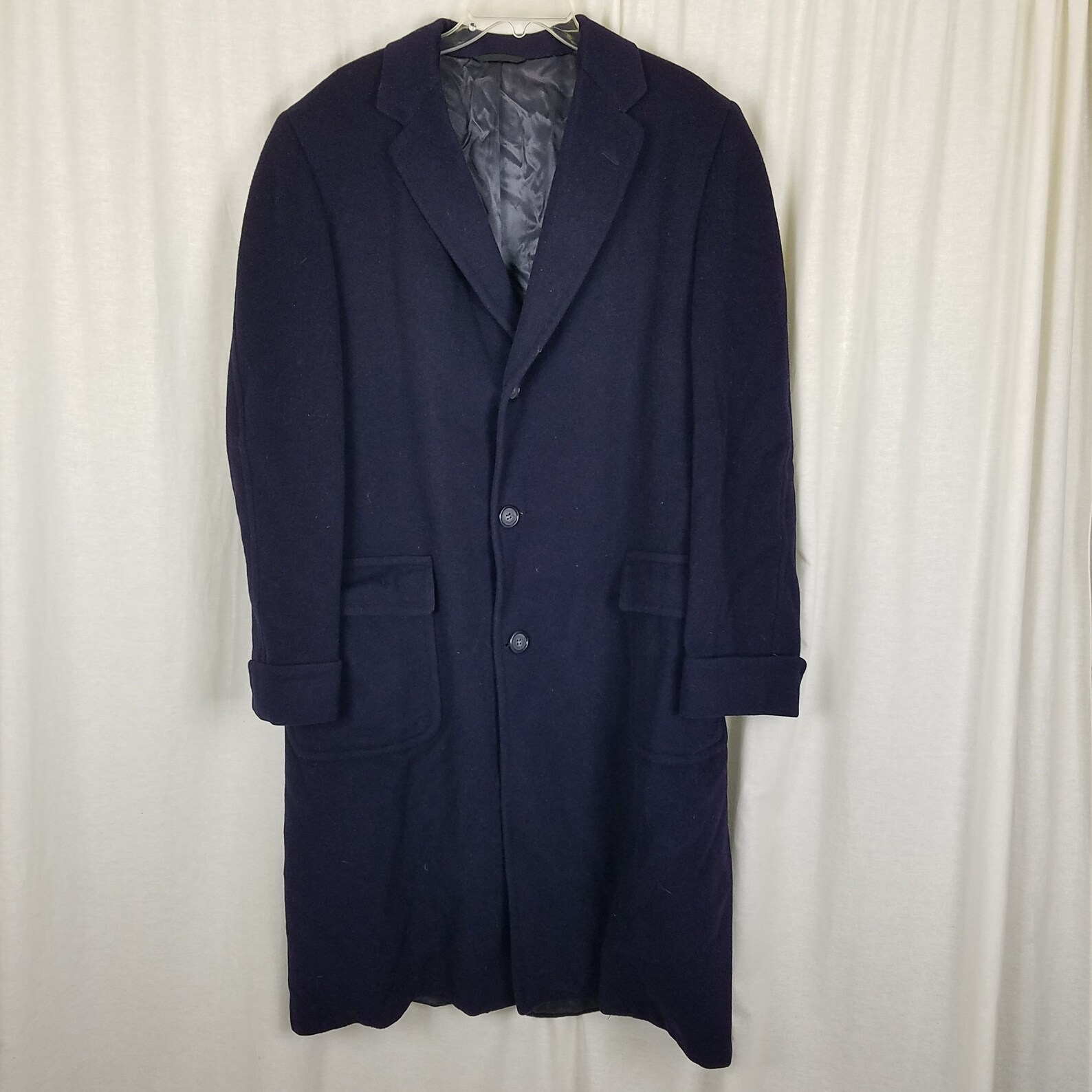 Clipper Craft Clothes Wool Peacoat Polo Coat Mens Size 42 Vintage 1950s ...