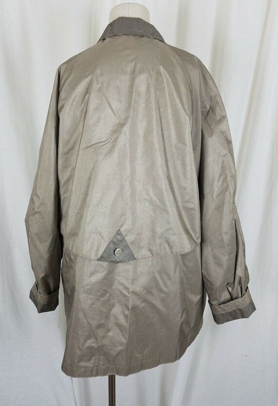Ms. Cambridge Metallic All Weather Short Trench Coat … - Gem