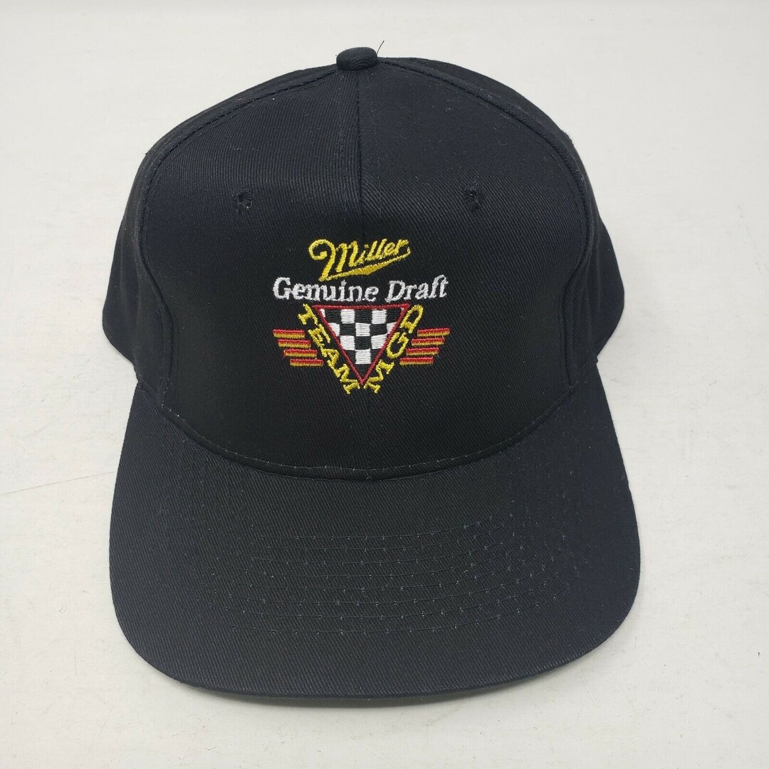 Vintage Team MGD Racing Miller Genuine Draft Mens One Size Fits Most ...
