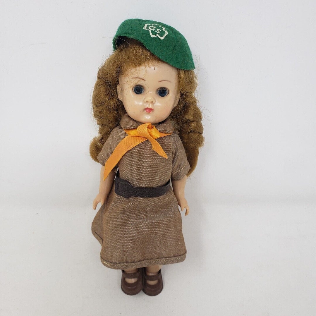 Vintage Vogue Ginny Girl Scout Dress Suit Outfit Doll 8 Sleepy Eyes ...