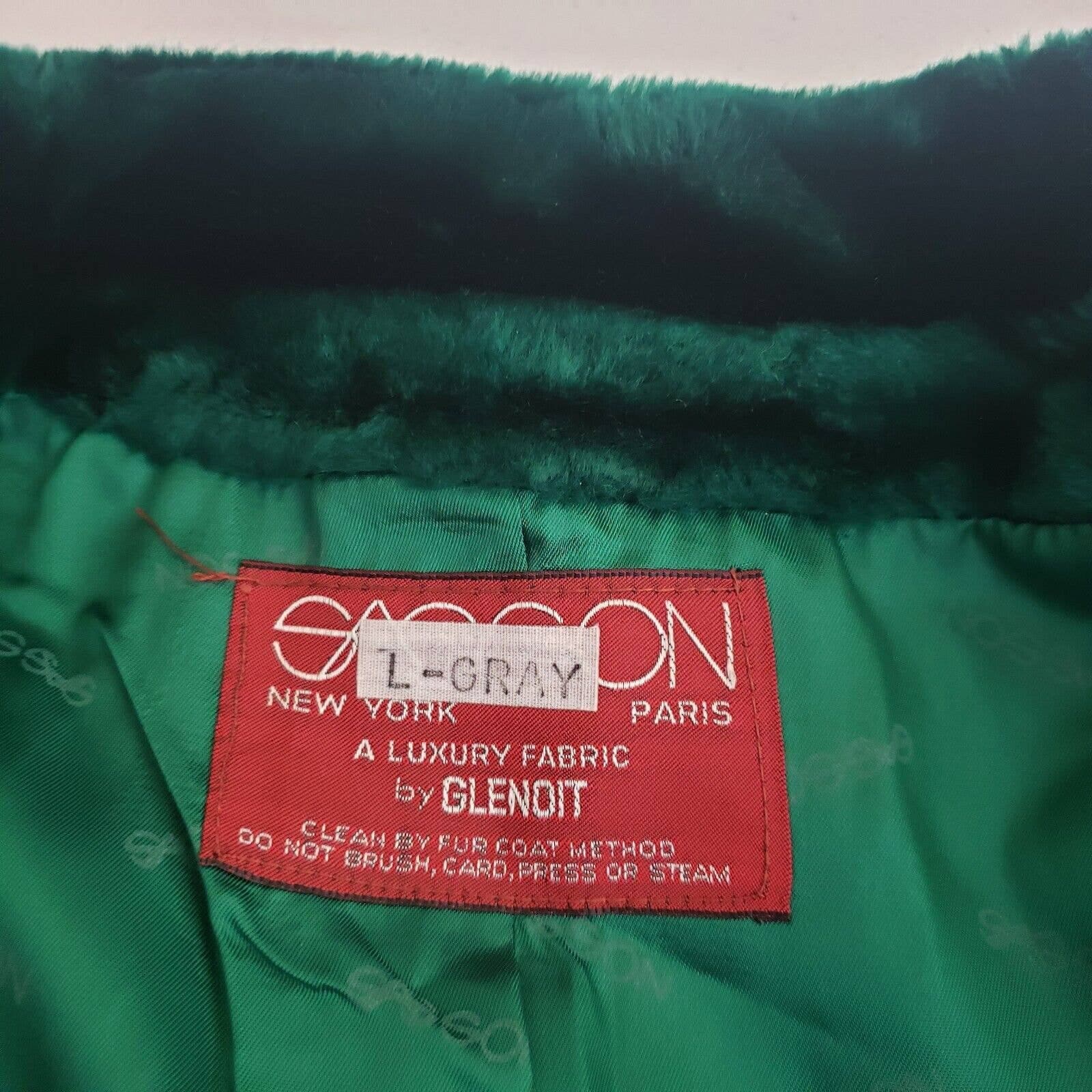 Vintage Sasson Glenoit Faux Shaggy Fur Midi Car Coat Long - Etsy