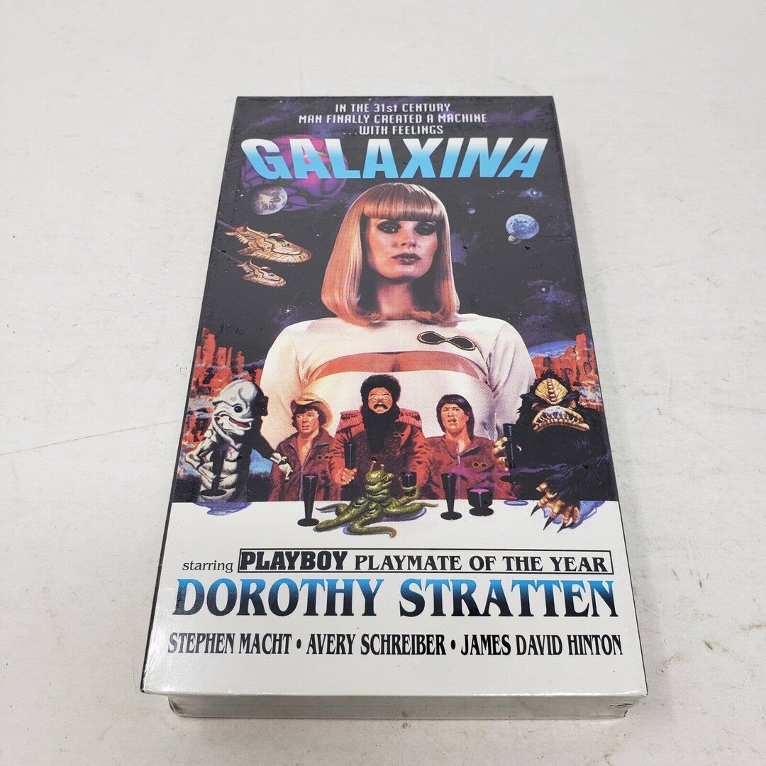 Vintage Galaxina Movie VHS Tape Brand New Factory Sealed Movie 1994 UAV ...