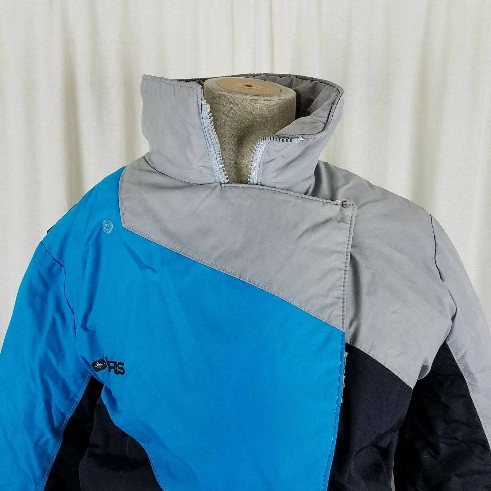 Vintage Polaris Snowmobile Ski Winter Parka Jacket Motorcycle Womens ...