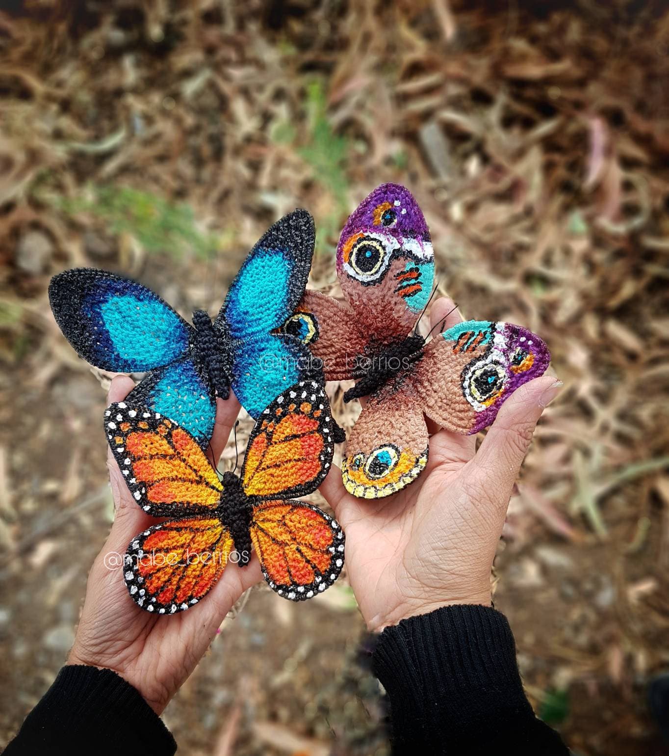 PATTERN/PATTERN Blue Morpho Butterfly Amigurumi - Etsy