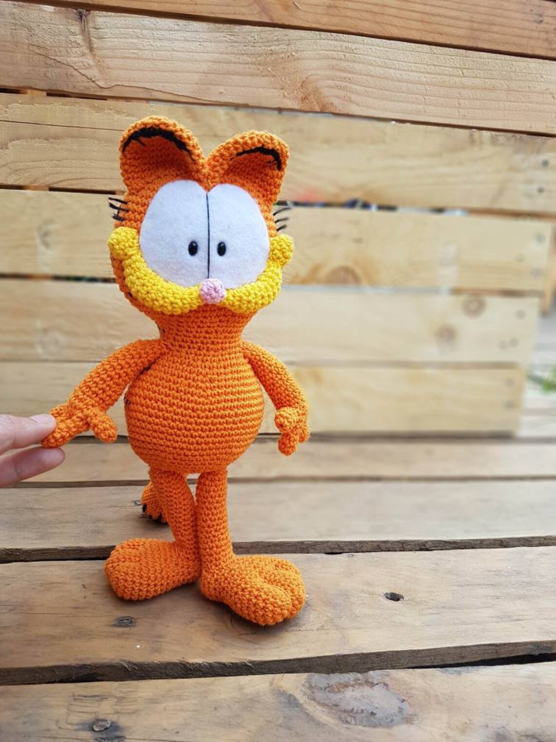 Pattern/ Patrón Garfield Amigurumi - Etsy