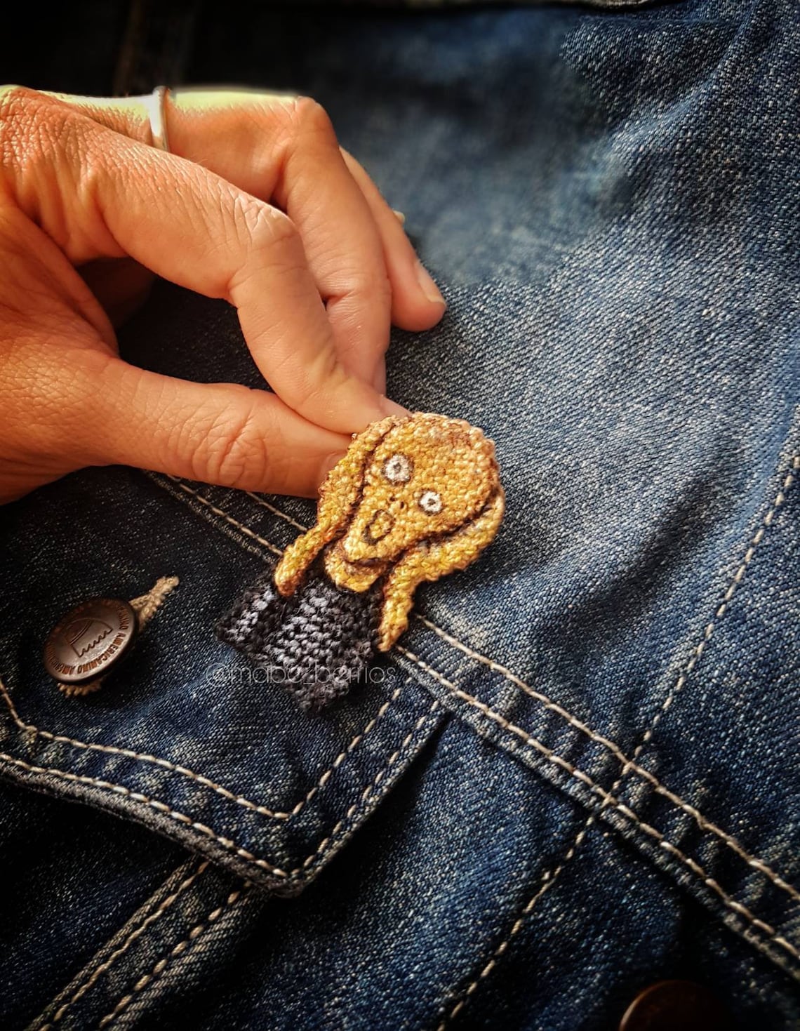 PDF PATTERN Crochet "the Scream" Amigurumi - Etsy