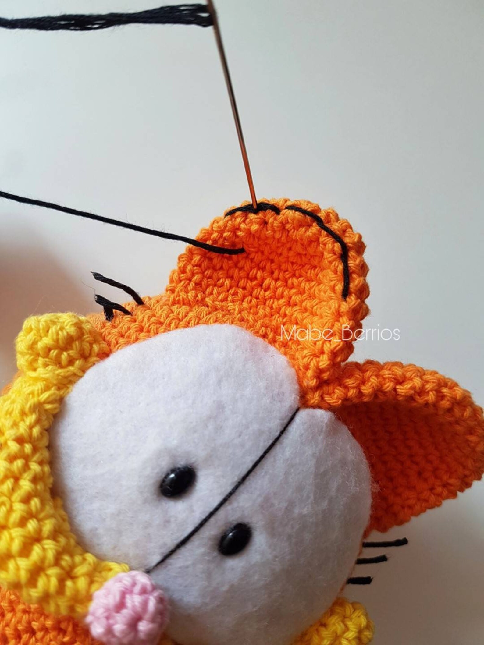 Pattern/ Patrón Garfield Amigurumi - Etsy