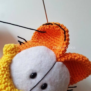 Pattern/ Patrón Garfield Amigurumi - Etsy