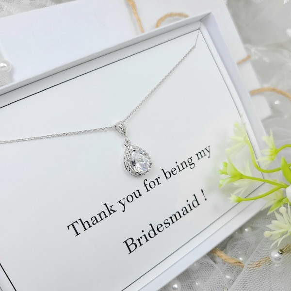 Tear Drop Necklace - Etsy