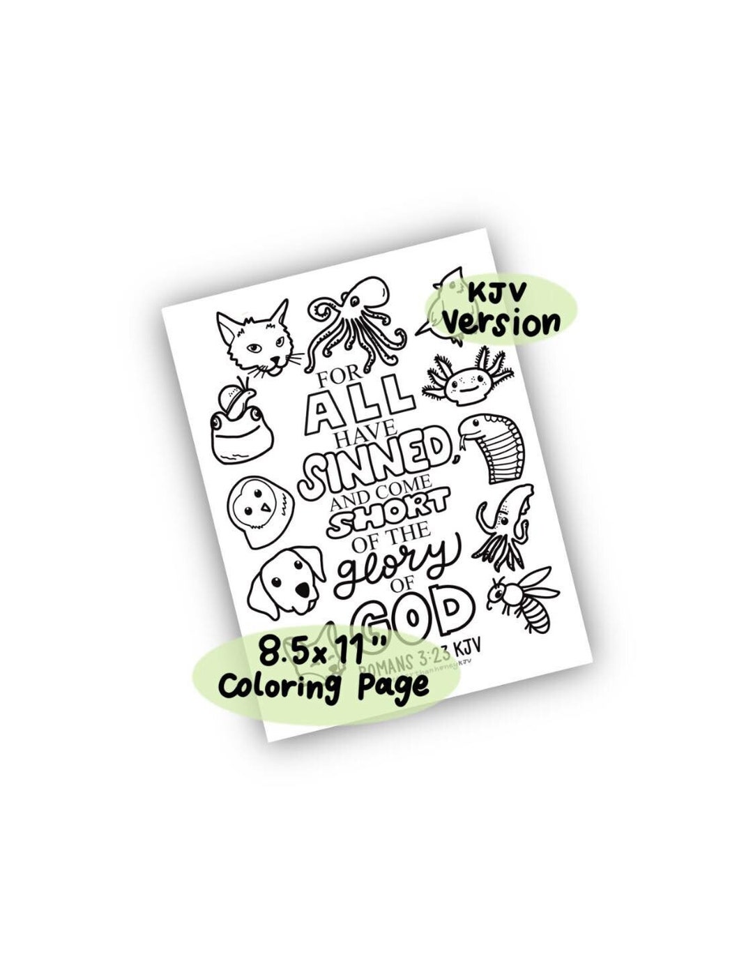 For All Have Sinned and Come Short of the Glory of God Romans 3:23 KJV ...