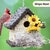 Edible Bird Home, Birdseed Birdhouse, Bird Seed House, Handmade Bird ...