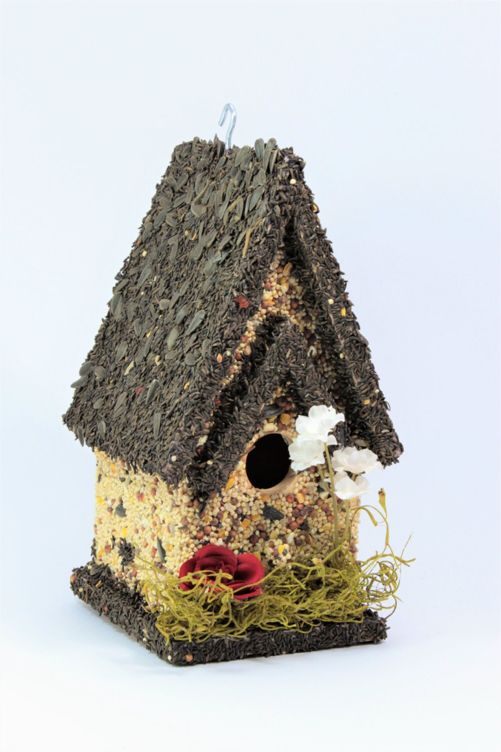 Bird Seed Covered Bird Houses - Etsy