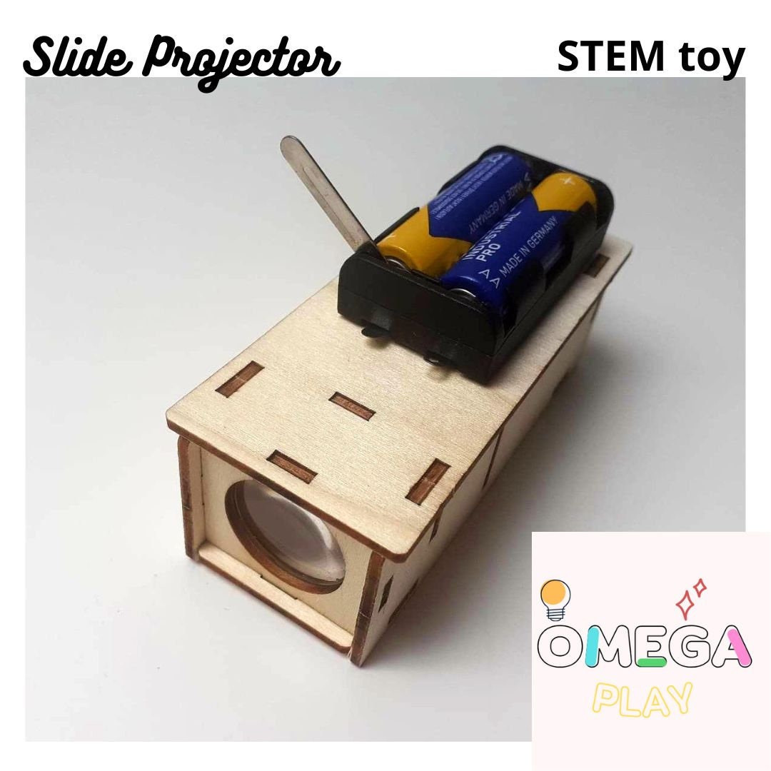 Wooden Slide Projector /STEM/ Optical Instrument (DIY Model). Christmas ...