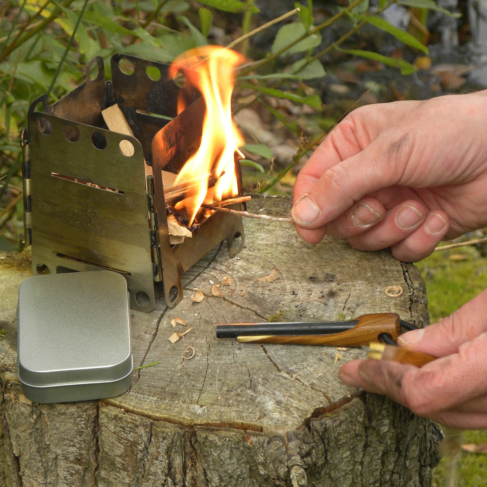 Fire Lighting Tinder Kit - Etsy