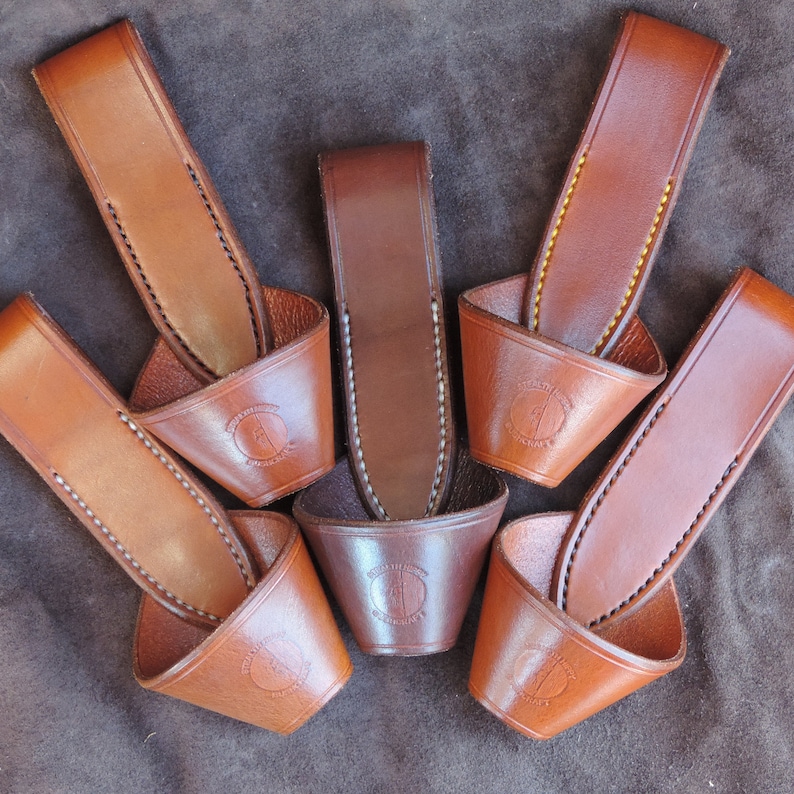 Windlass Holster | Hand Stiched Leather Lock Handle Loop - Etsy