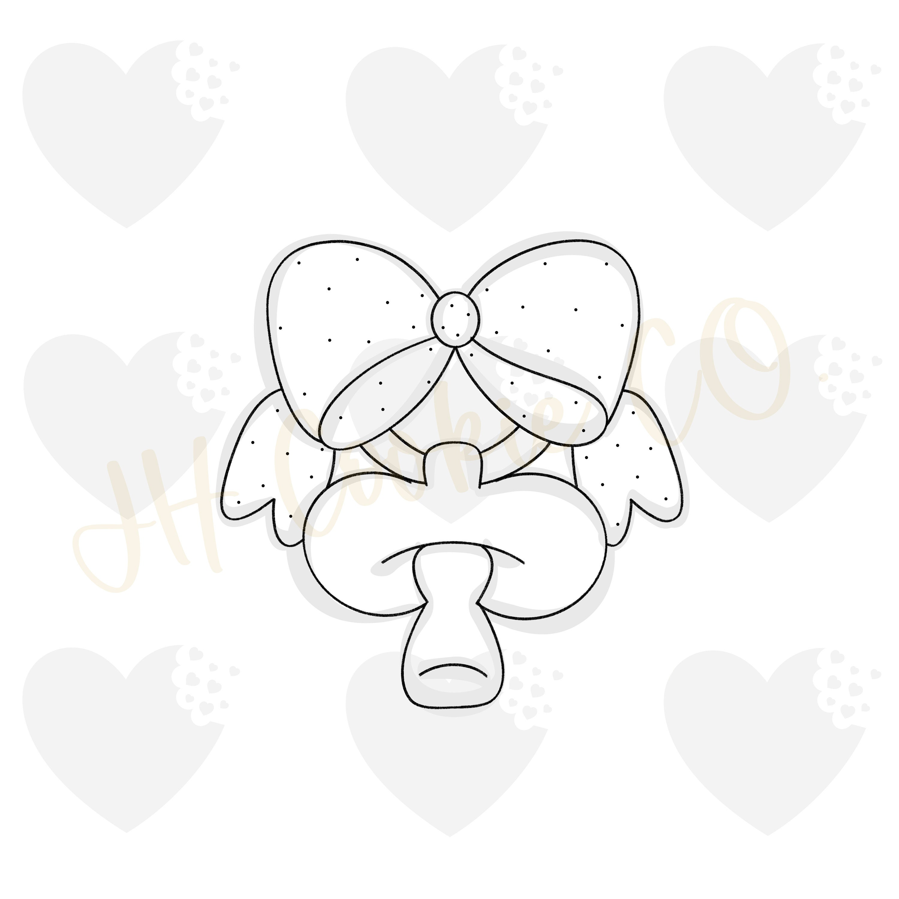 Girly Pacifier Cookie Cutter - Etsy