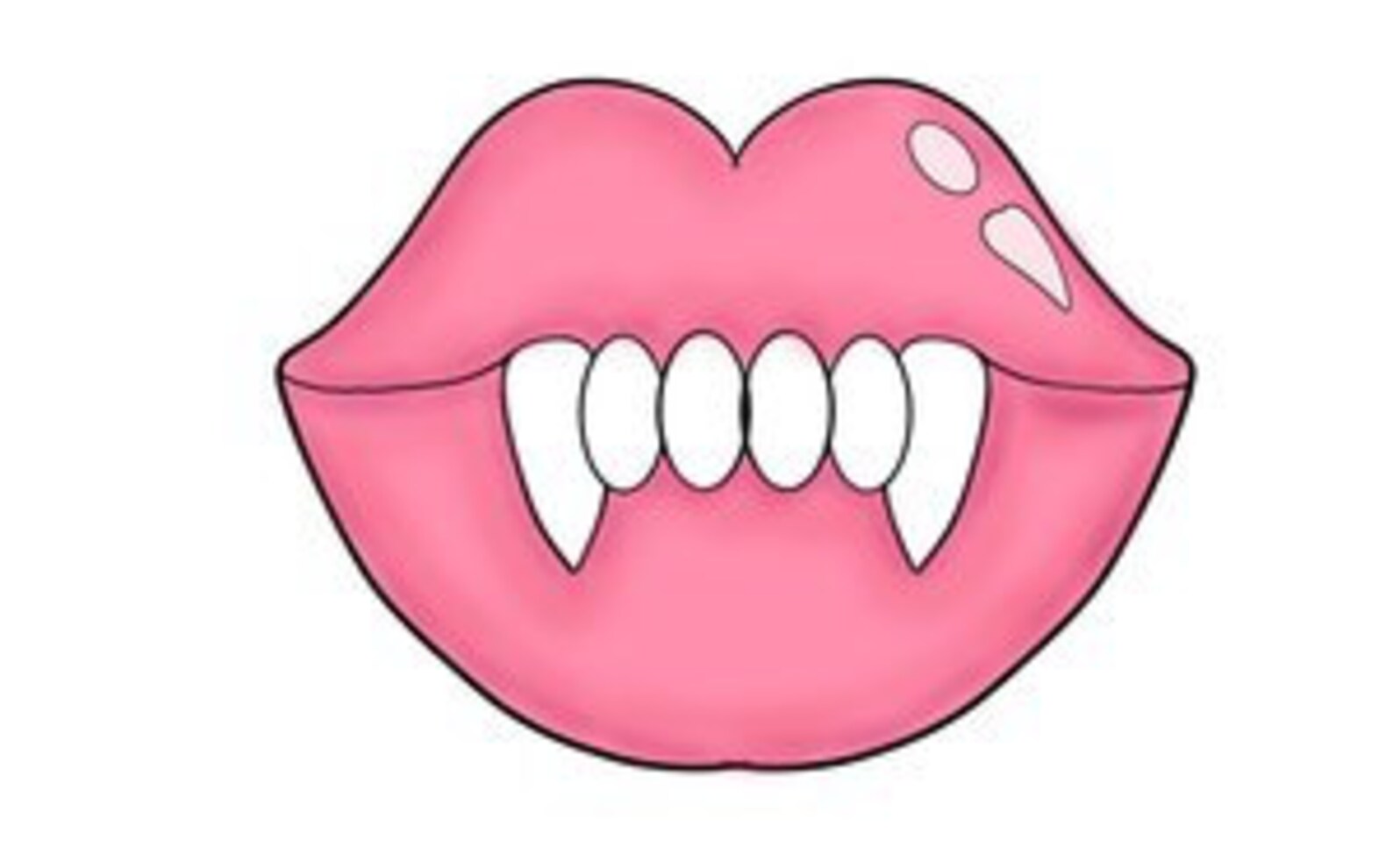 Vamp Lips Cookie Cutter - Etsy