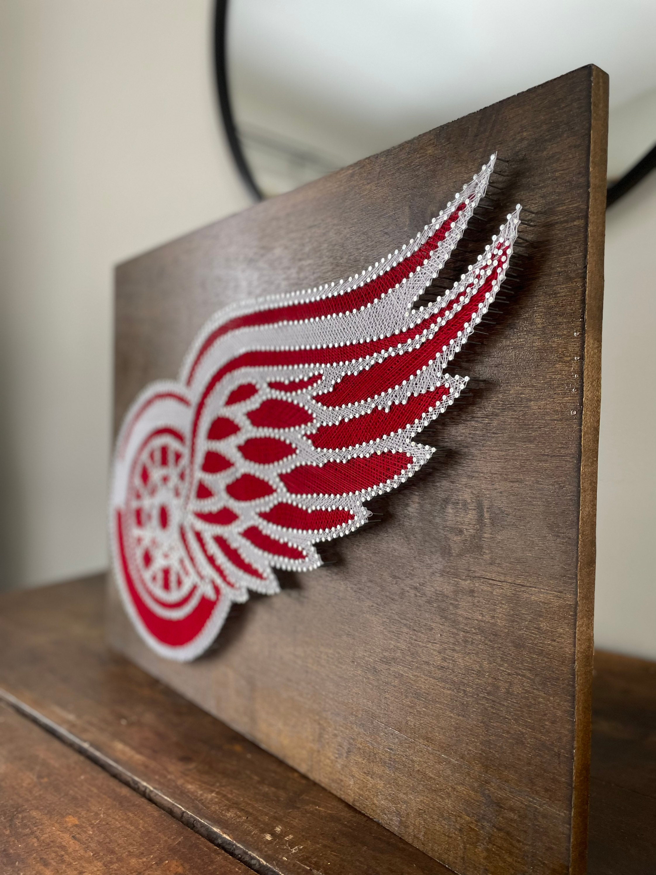 Detroit Red Wings String Art Ready to Ship | Etsy