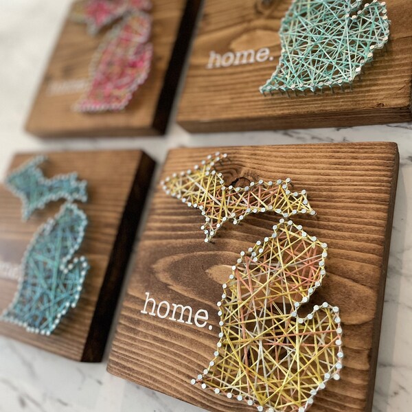 String Art Sign - Etsy