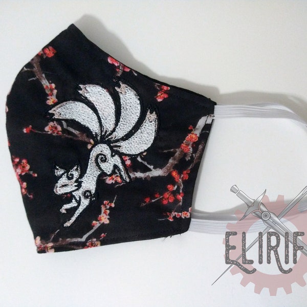 Fox Face Mask - Etsy