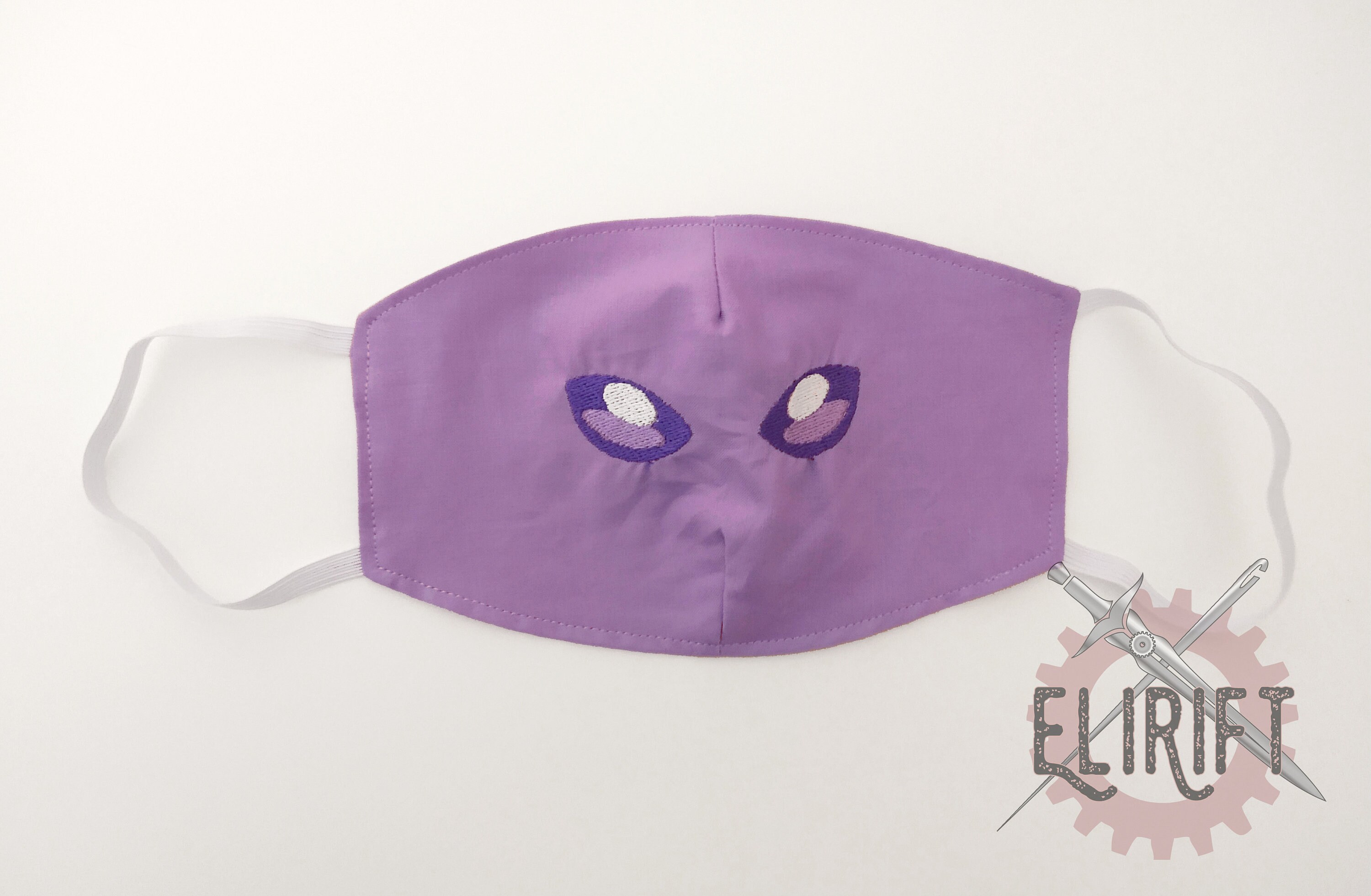 Pokemon Eevee Evolution Eyes Inspired embroidered face masks | Etsy