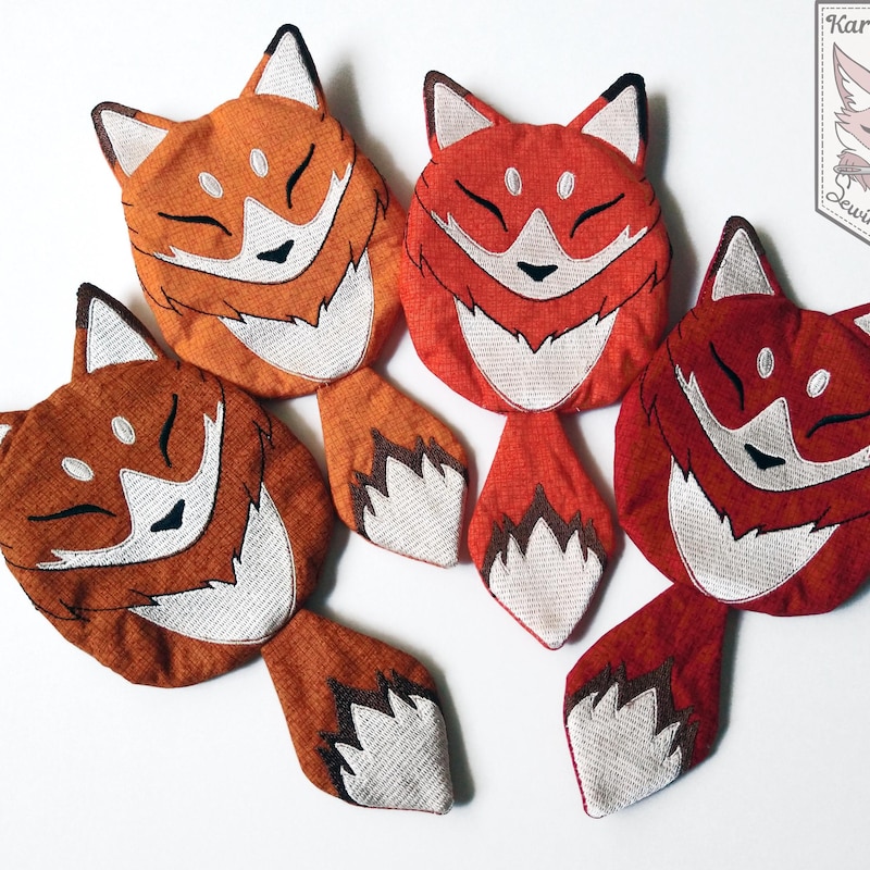 Fox Zipper Pouch - Etsy