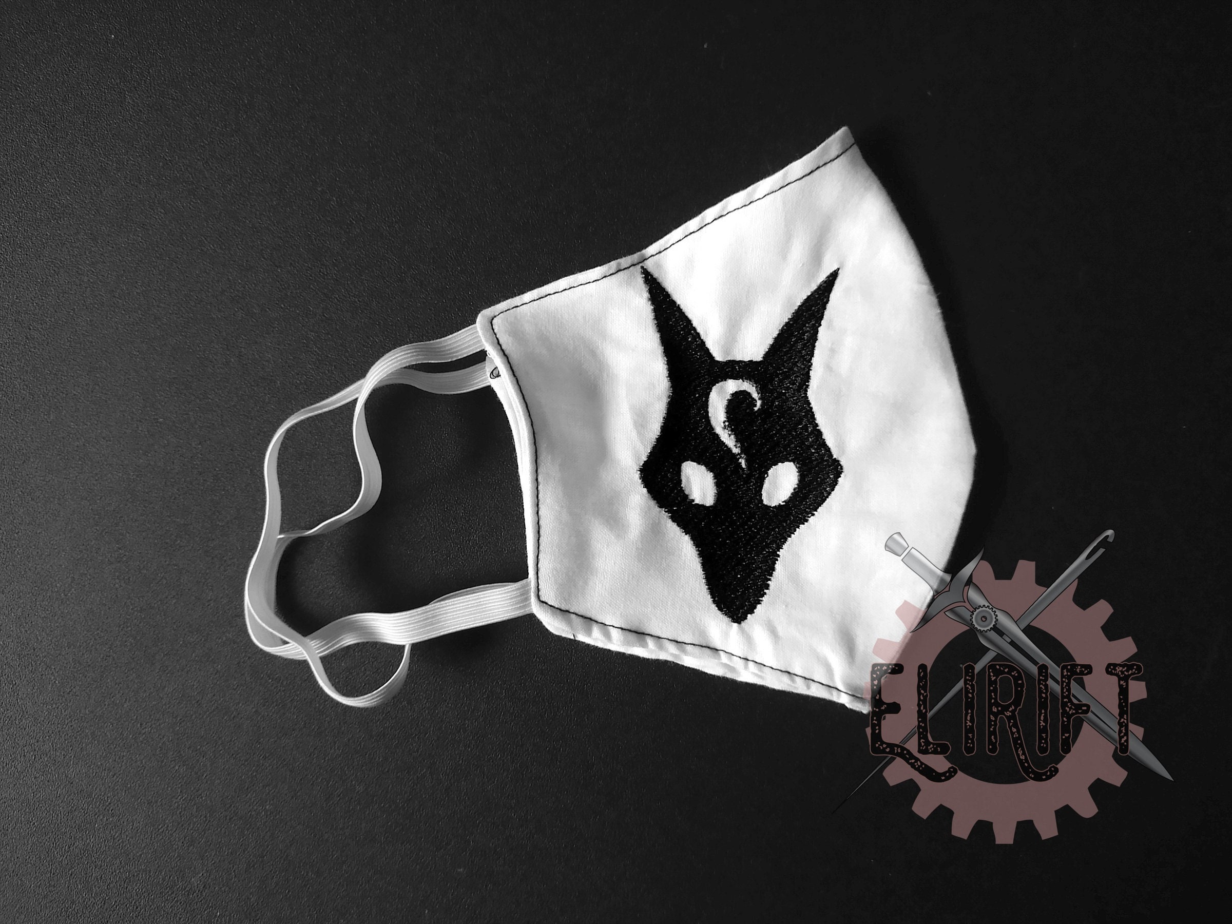League of Legends Kindred Inspired Embroidered Face Masks | Etsy