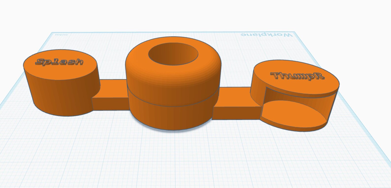 Fish Attractor, Splasher, Thumper, Striped Bass Attractor 3d Print ...