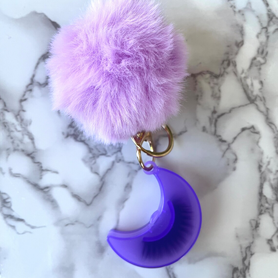 Moon Lash Case - With Lashes & Keychain - Etsy