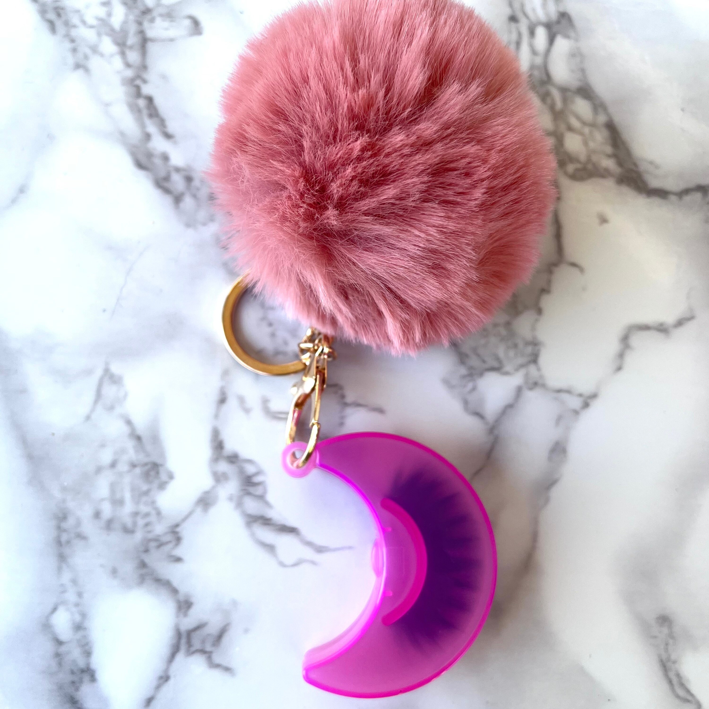 Moon Lash Case - With Lashes & Keychain - Etsy