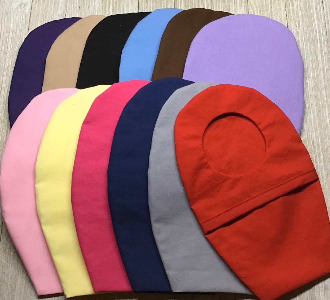 Ostomy Bag Cover, COTTON, Open or Closed End, Colostomy Bag Cover ...