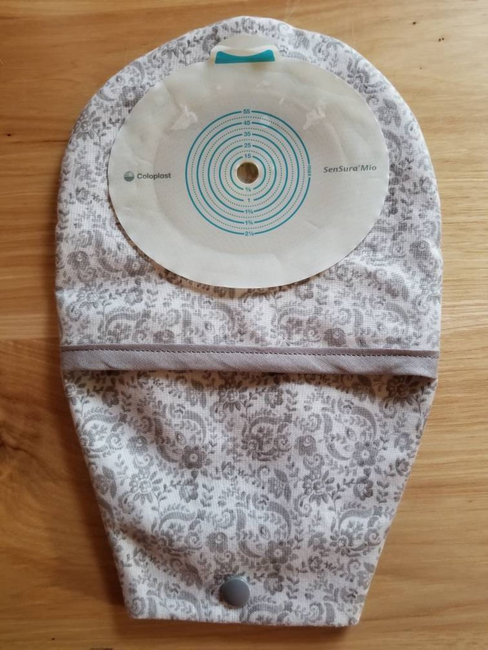 Ostomy Bag Cover, VINYL CUSTOM PERSONALIZED, Open or Closed End, Snap ...
