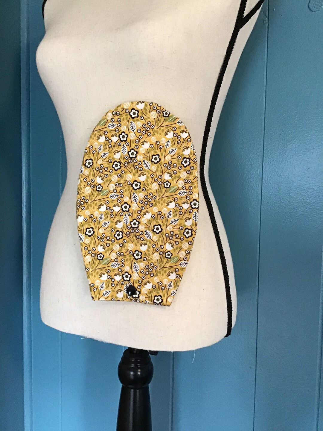 Cotton Ostomy Bag Cover, Open/closed End, Snap/velcro Closure, Flower ...