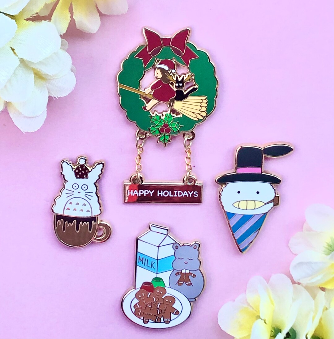 Holiday Character Pins - Etsy