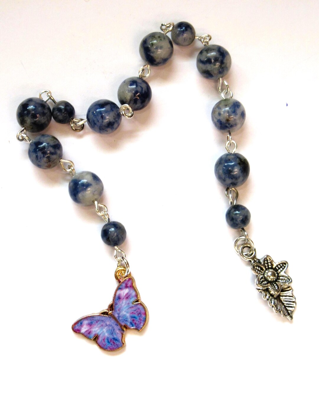 Wicca Sodalite Meditation Beads, Wiccan Prayer, Witch's Ladder ...