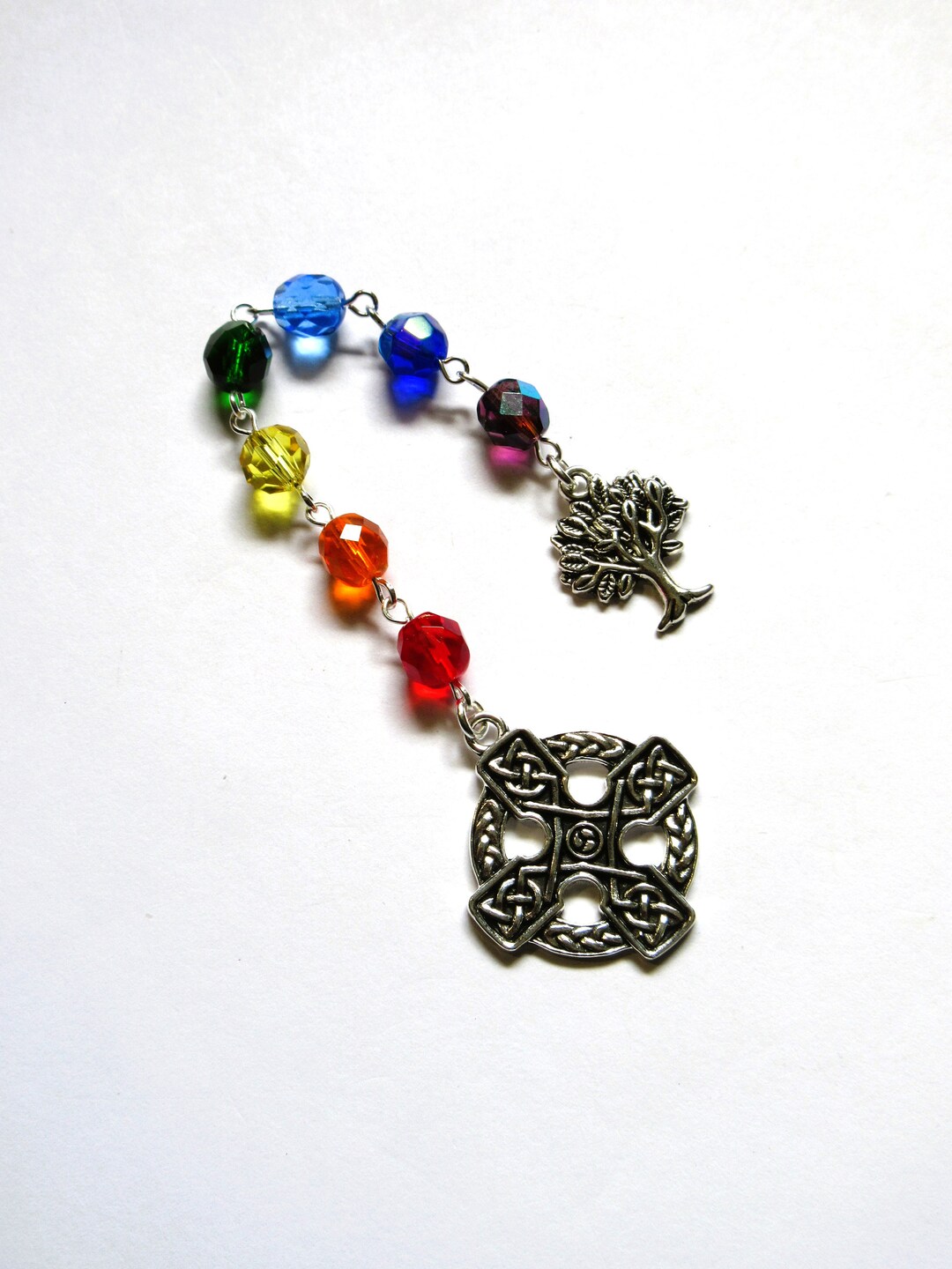 Unitarian Universalist, UU 7 Principles Crystal Prayer Beads, 7 Colors ...