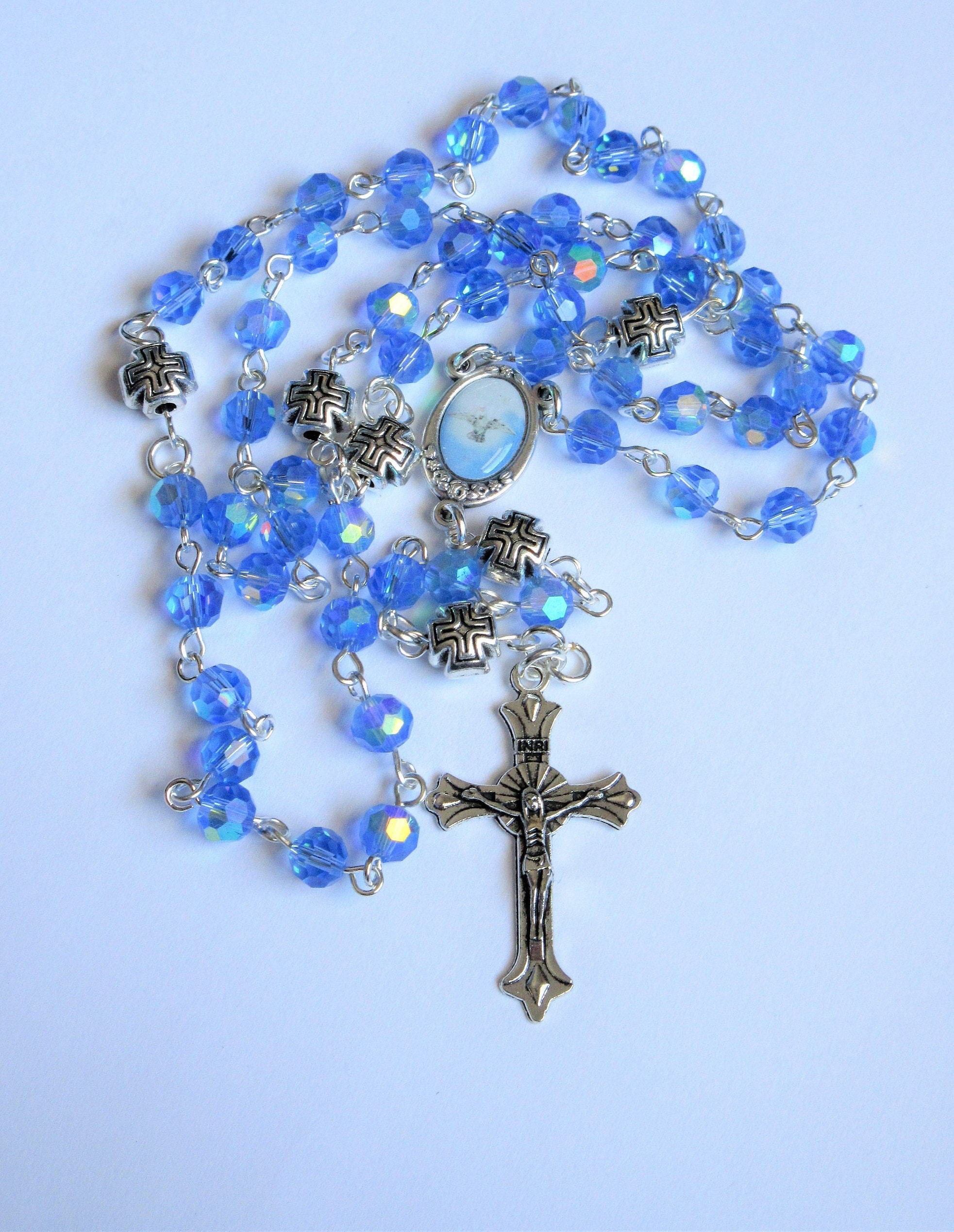 Light Blue Rosary | ubicaciondepersonas.cdmx.gob.mx